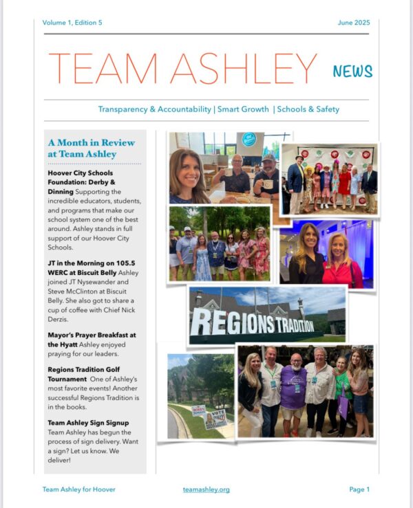 Team Ashley News - June 2025 - Team Ashley